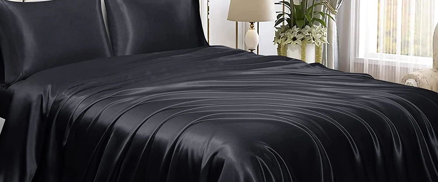 Luxuriöse Seidenbettsets | 16 Farben erhältlich – DE-SILKSILKY