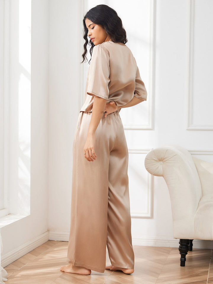 Seiden-Nachtwäsche: Pyjamas, Nachthemden & Morgenmäntel – DE-SILKSILKY